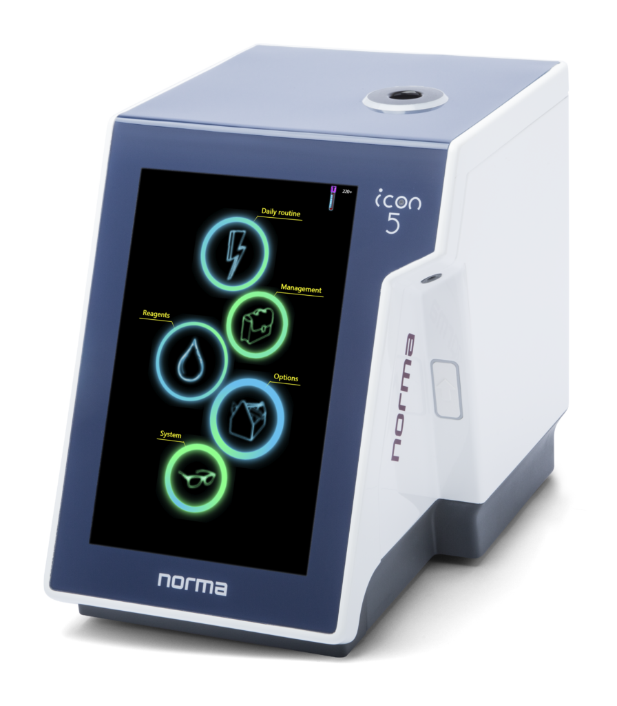 INTELLIGENT LASER HEMATOLOGY ANALYZER NORMA ICON 5 DIFF - Dialogue ...